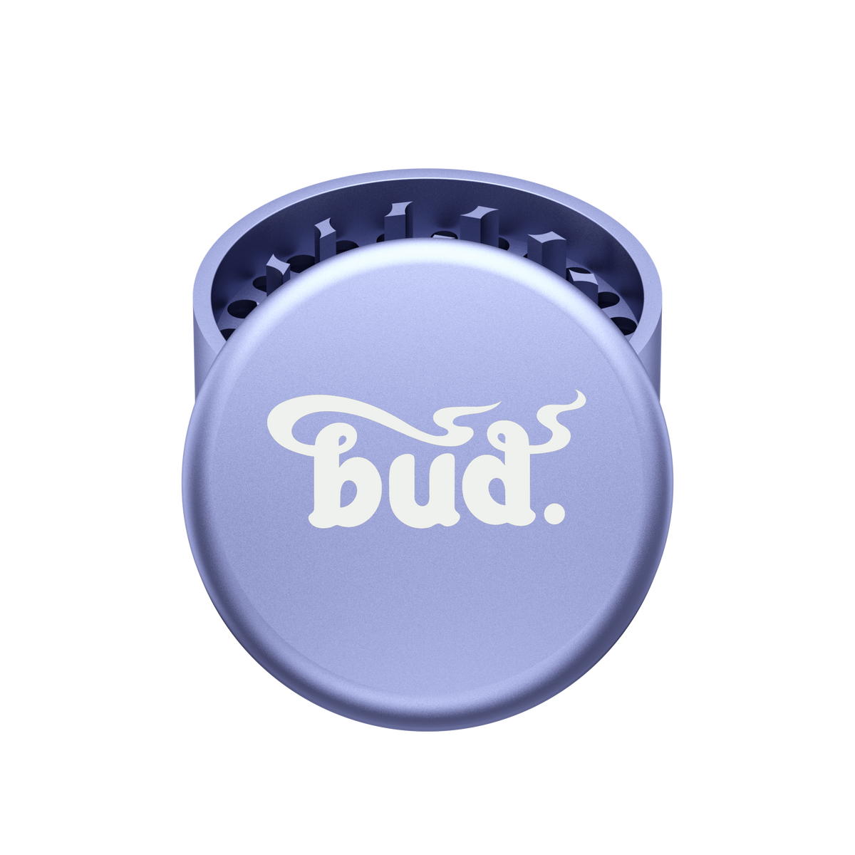 Bud 3-Part Matte Grinder 62mm - Purple – Glass Bongs Australia
