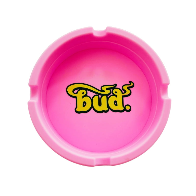 Bud Silicone Ashtray - Pink | Glass Bongs Australia