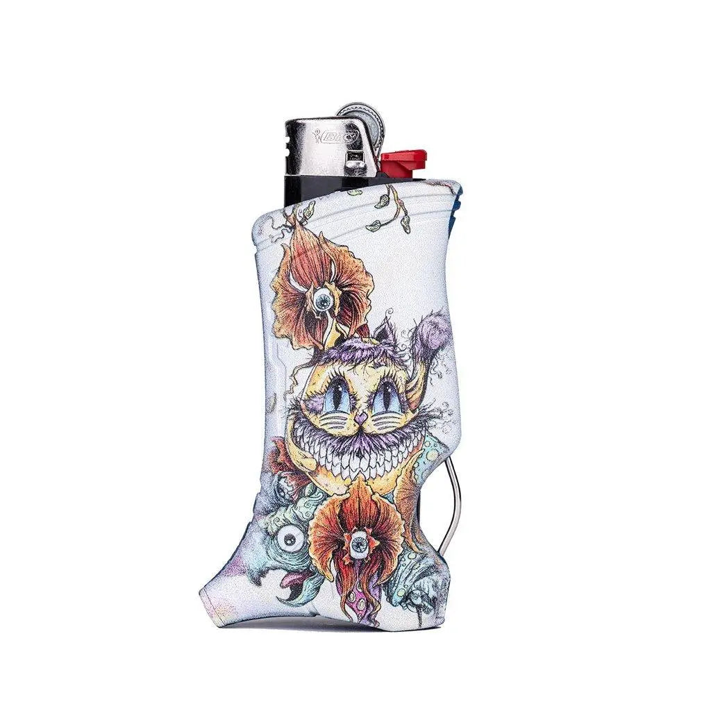 Toker Poker Premium Lighter Sleeve & Smokers Tool - Alice & Wonderland ...