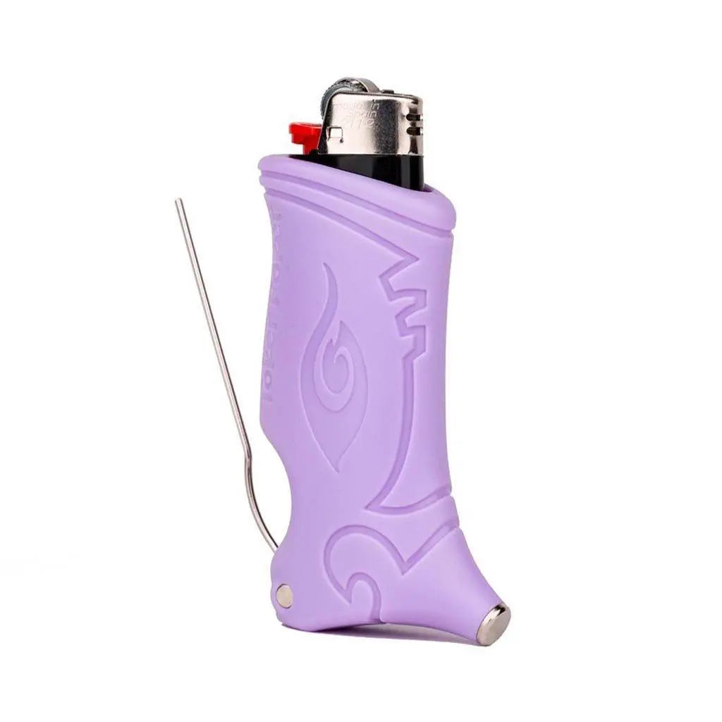 Toker Poker Premium Lighter Sleeve & Smokers Tool - Lavender – Glass ...