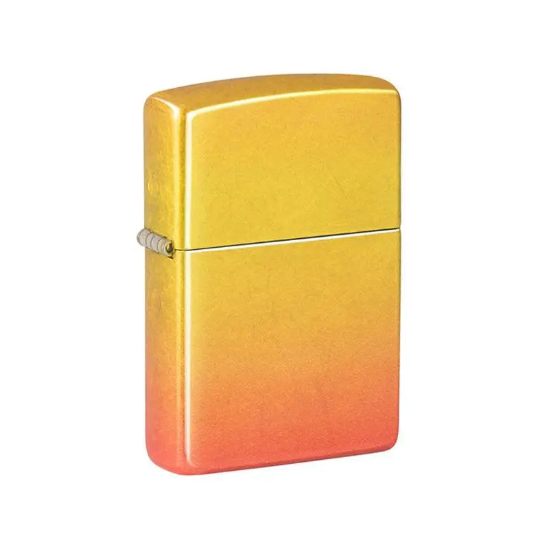 Zippo Ombre Orange Yellow Fusion Metallic Lighter – Glass Bongs Australia