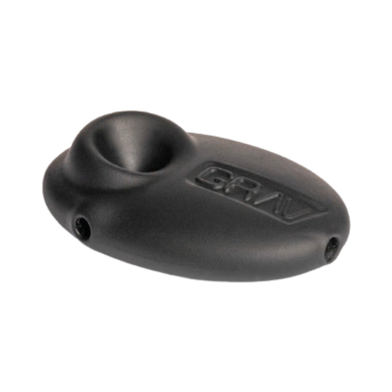 GRAV Sandblasted Pebble Spoon - Black – Glass Bongs Australia