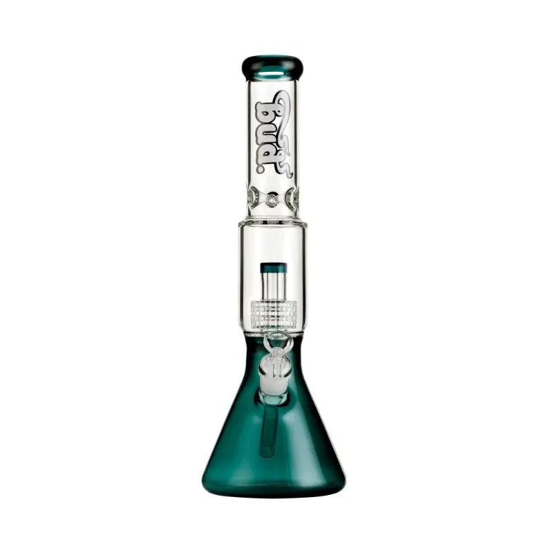 Bud Matrix Percolator Bong 40cm - Teal | Glass Bongs Australia
