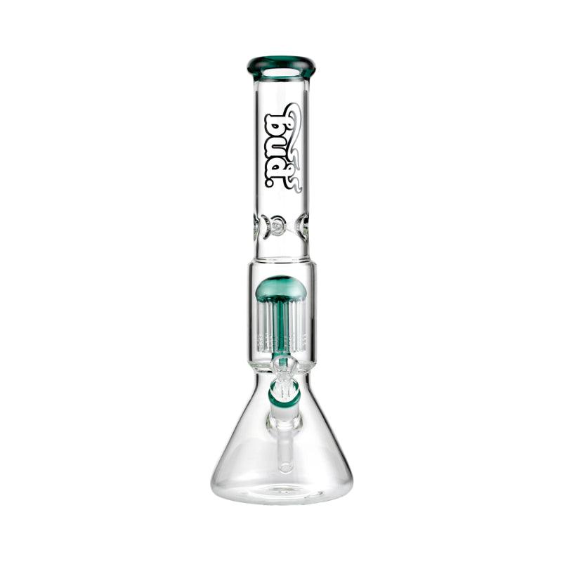 Bud Tree Percolator Bong 40cm - Teal | Glass Bongs Australia