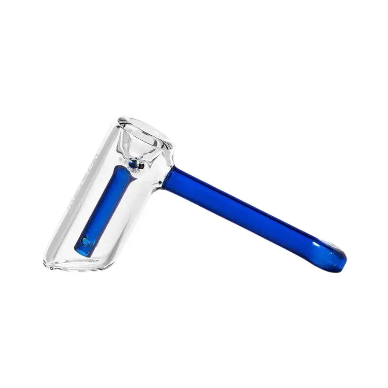 GRAV Mini Hammer Bubbler Bong 13cm - Blue | Glass Bongs Australia