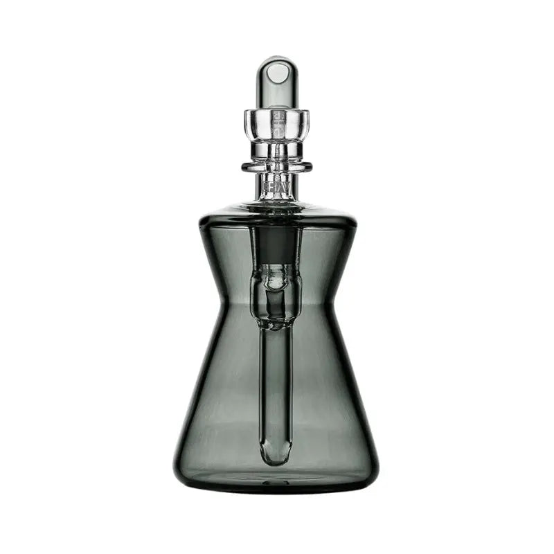 GRAV Hourglass Pocket Bubbler Bong 12cm - Smoke – Glass Bongs Australia