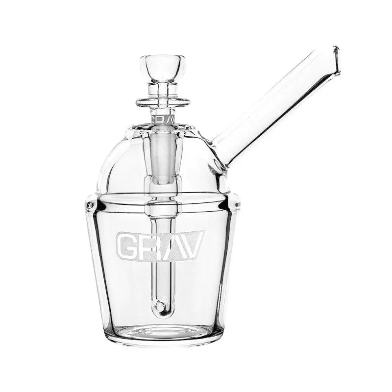 GRAV Slush Cup Pocket Bubbler Bong 12cm – Glass Bongs Australia