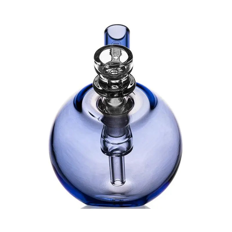 GRAV Spherical Pocket Bubbler Bong 10cm - Blue | Glass Bongs Australia