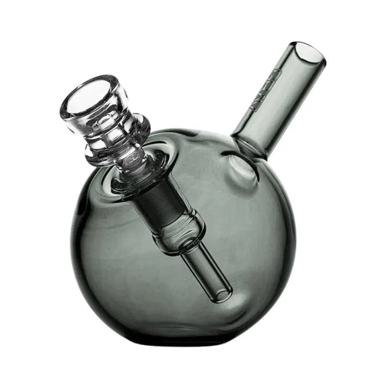 GRAV Spherical Pocket Bubbler Bong 10cm - Smoke – Glass Bongs Australia