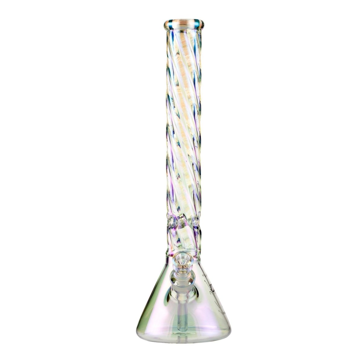 Higher Concepts Spiral Bong 45cm - Iridescent | Classy & Elegant Bong ...