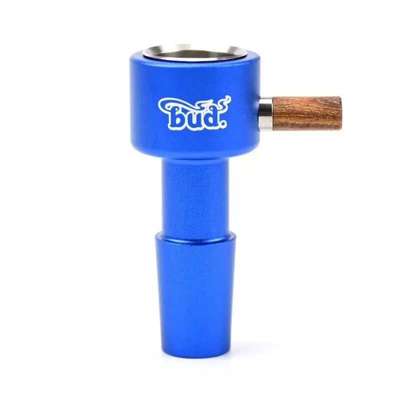 Bud Metal Cone Piece 14mm - Blue – Glass Bongs Australia