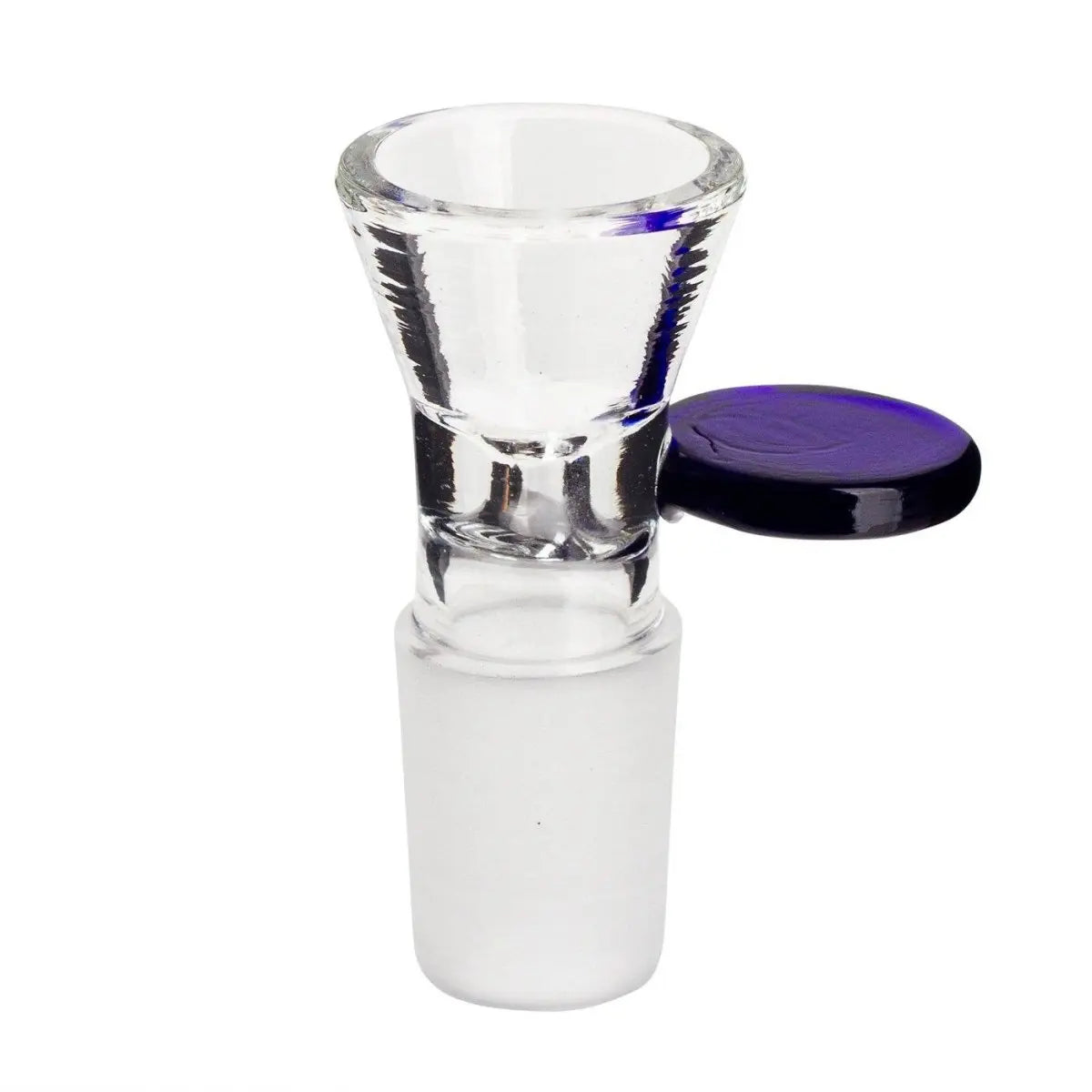 Coin Handle Accent Glass Cone Piece 18mm – Glass Bongs Australia