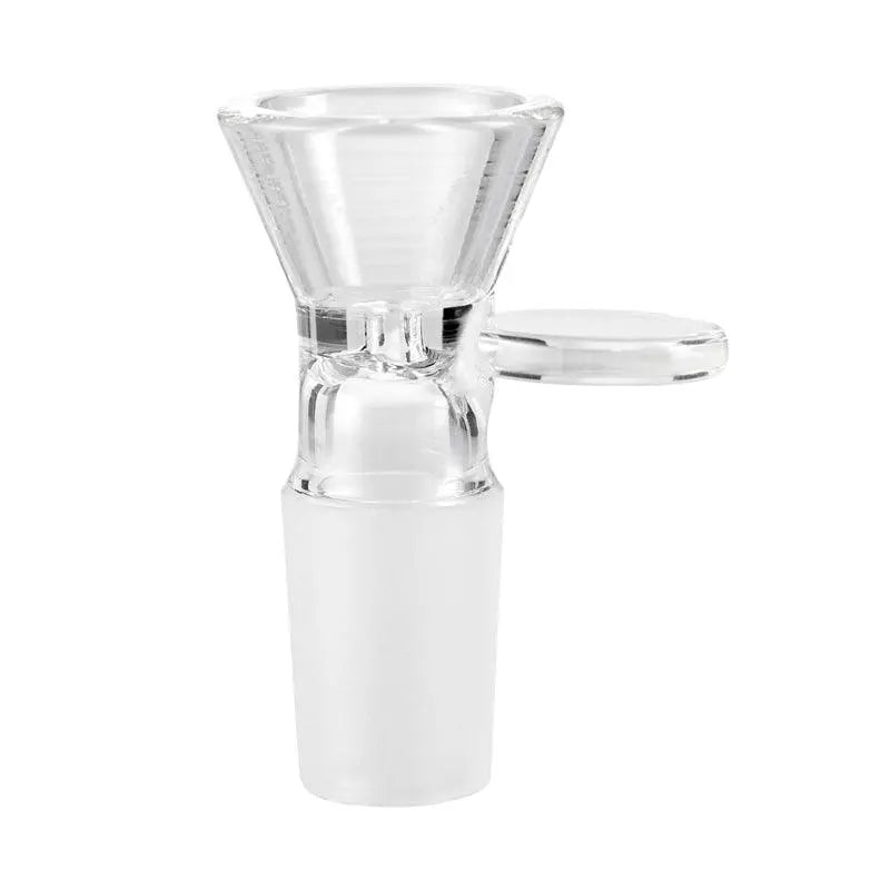 Coin Handle Glass Cone Piece 18mm – Glass Bongs Australia