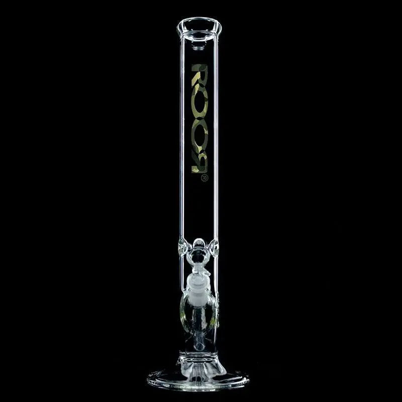 ROOR Straight Tube Bong 45cm - Camo – Glass Bongs Australia