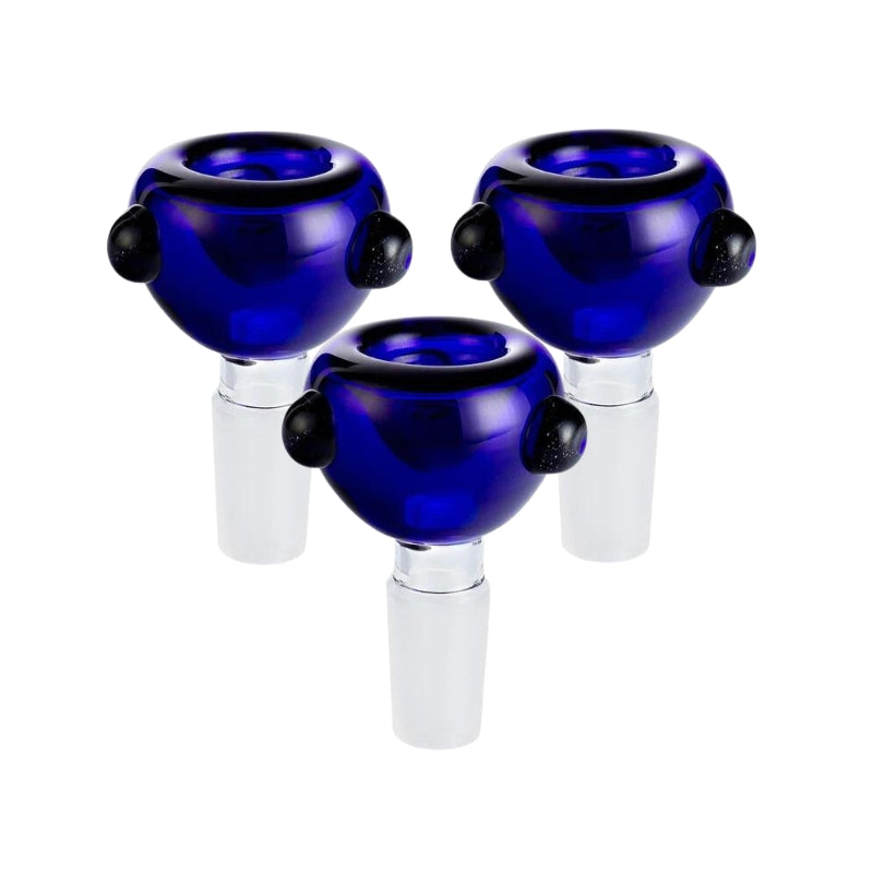 Bubble Glass Cone Piece 14mm (3 Pack) – Glass Bongs Australia