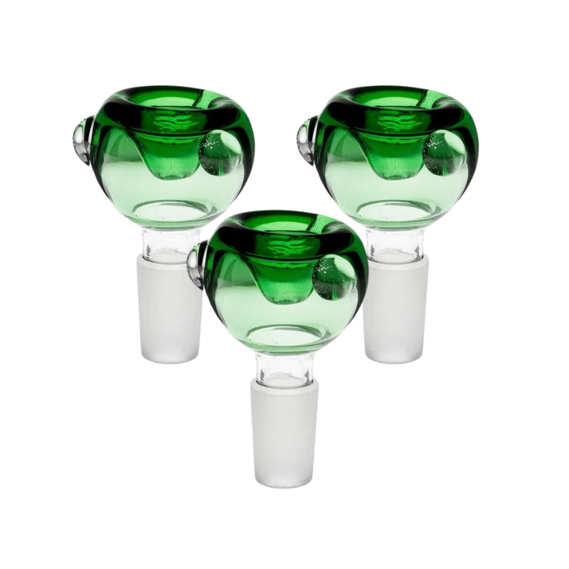 Bubble Glass Cone Piece 14mm (3 Pack) – Glass Bongs Australia