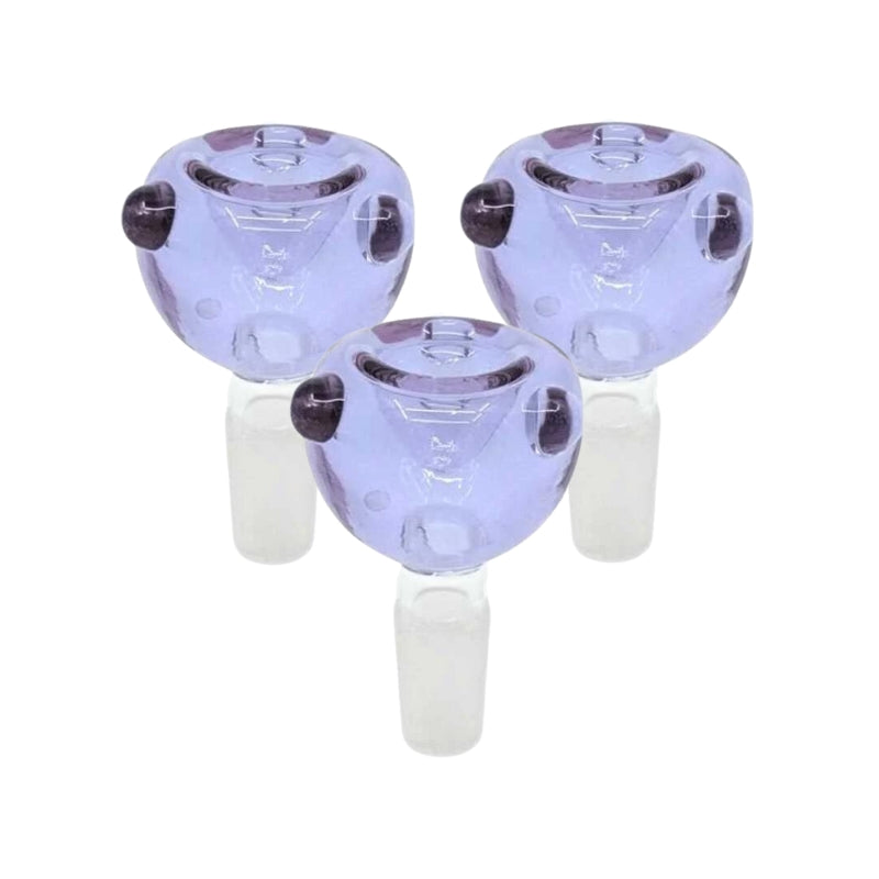 Bubble Glass Cone Piece 18mm (3 Pack) – Glass Bongs Australia