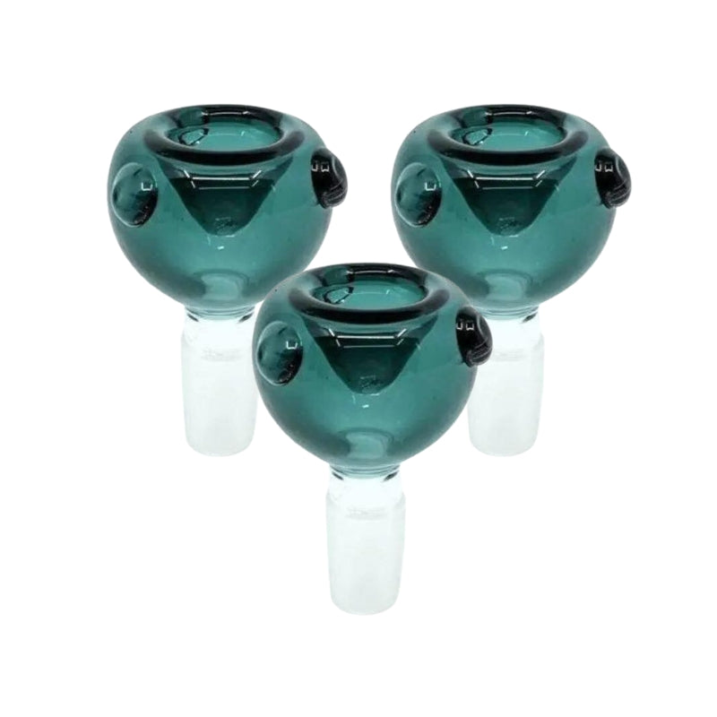 Bubble Glass Cone Piece 18mm (3 Pack) – Glass Bongs Australia