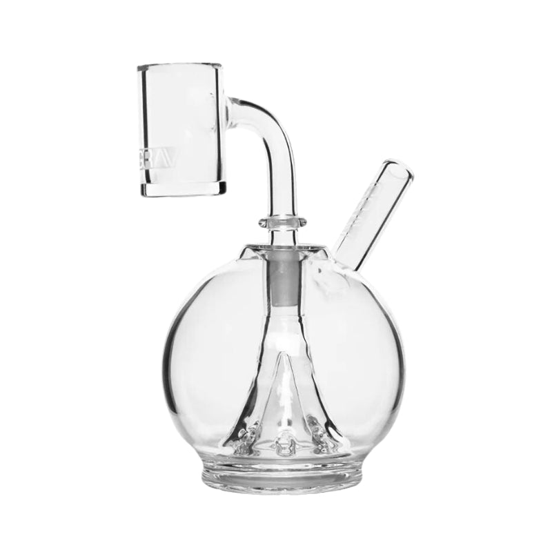 GRAV Eclipse Dab Rig - Clear – Glass Bongs Australia