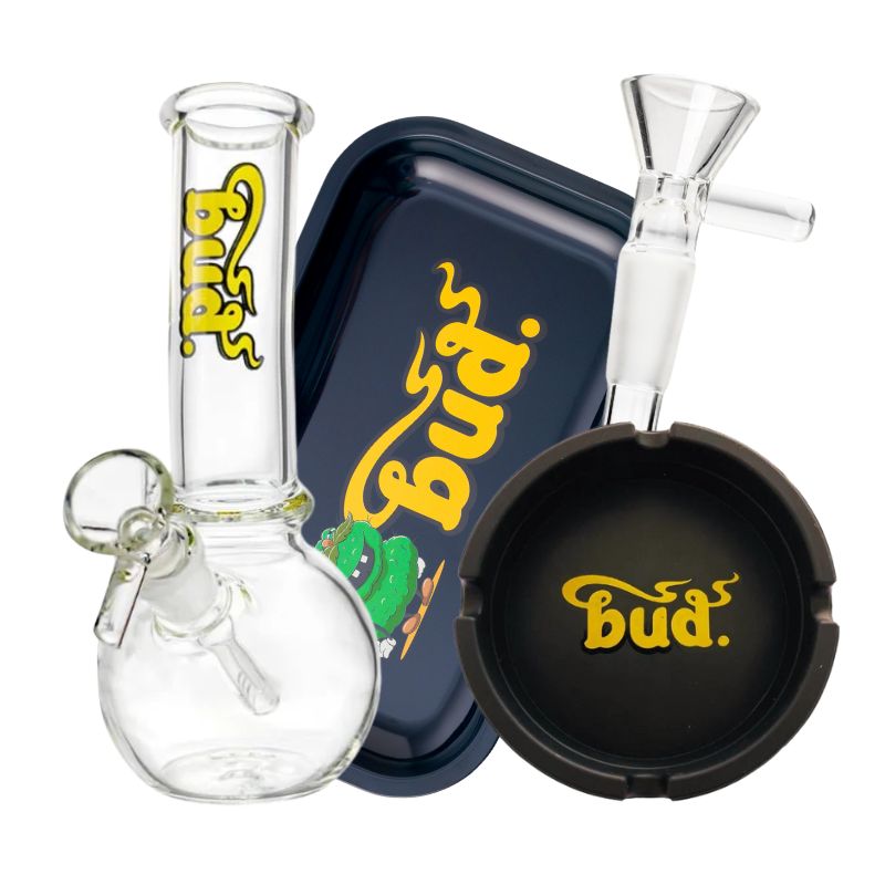 Bud Bubble Bong Bundle – Glass Bongs Australia