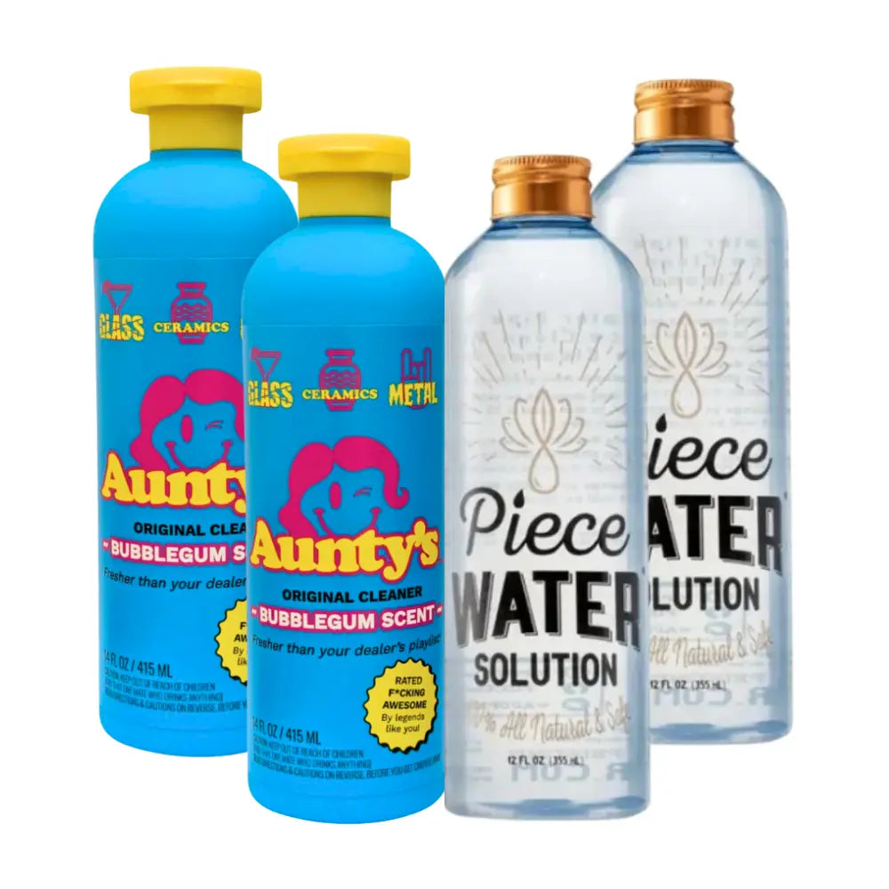 Aunty's Original & Piece Water Solution Cleaning Bundle (4 Pack ...
