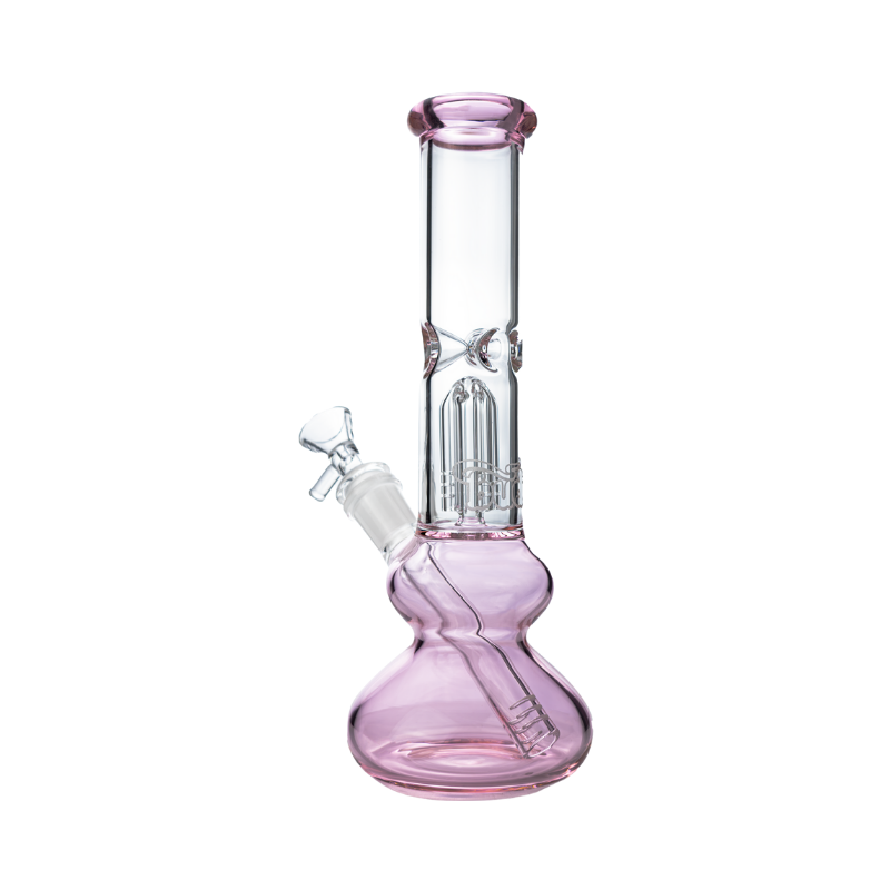 Bud Mini Tree Percolator Beaker Bong 22cm - Pink – Glass Bongs Australia