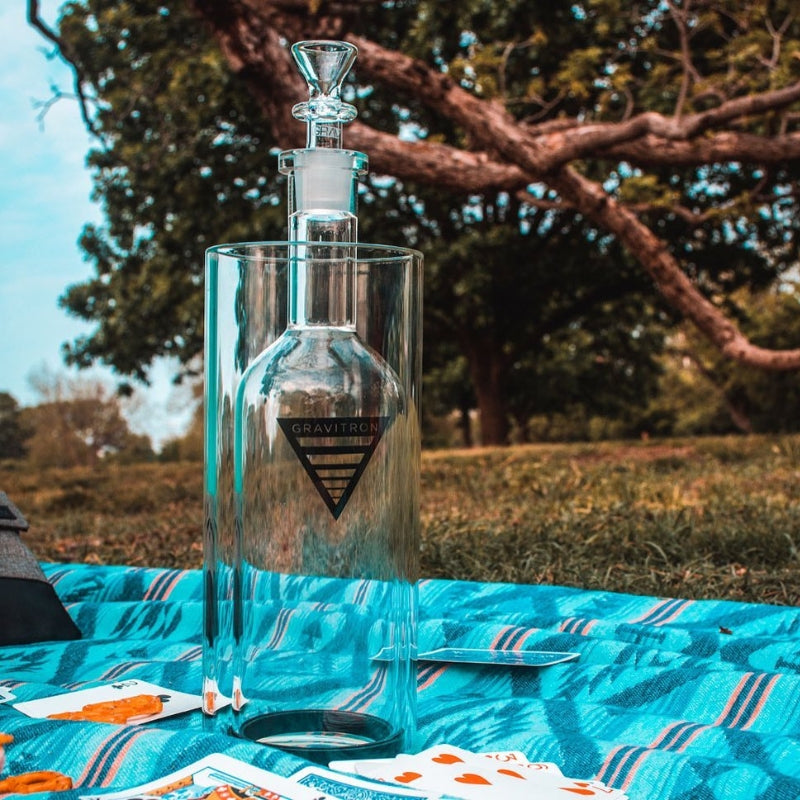 GRAV Large Gravitron Gravity Bong 29cm | Glass Bongs Australia