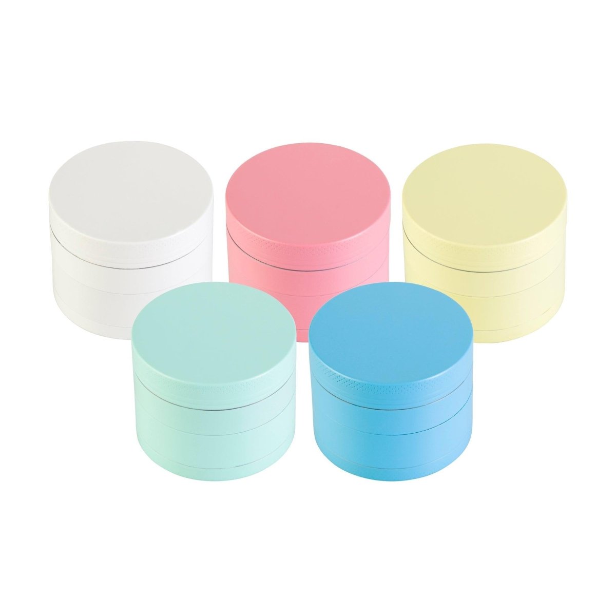 Pastel 4 Part Grinder 50mm – Glass Bongs Australia