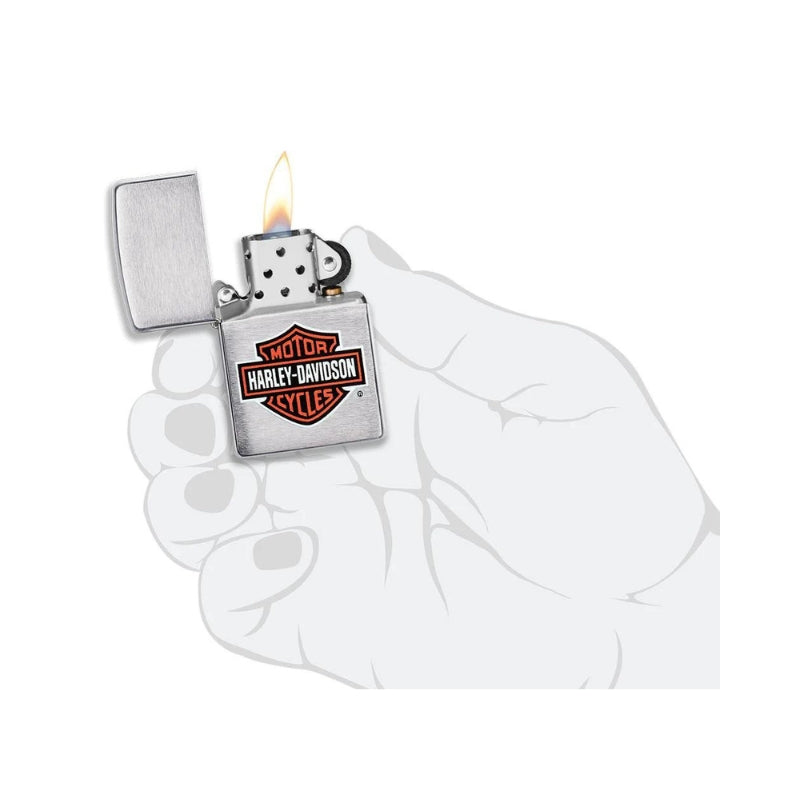 Zippo Harley Davidson High Polish Chrome Lighter – Glass Bongs Australia