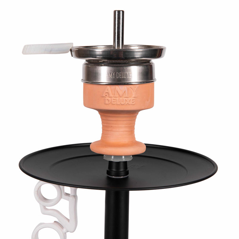 Amy Deluxe Falcon Hookah - Black – Glass Bongs Australia