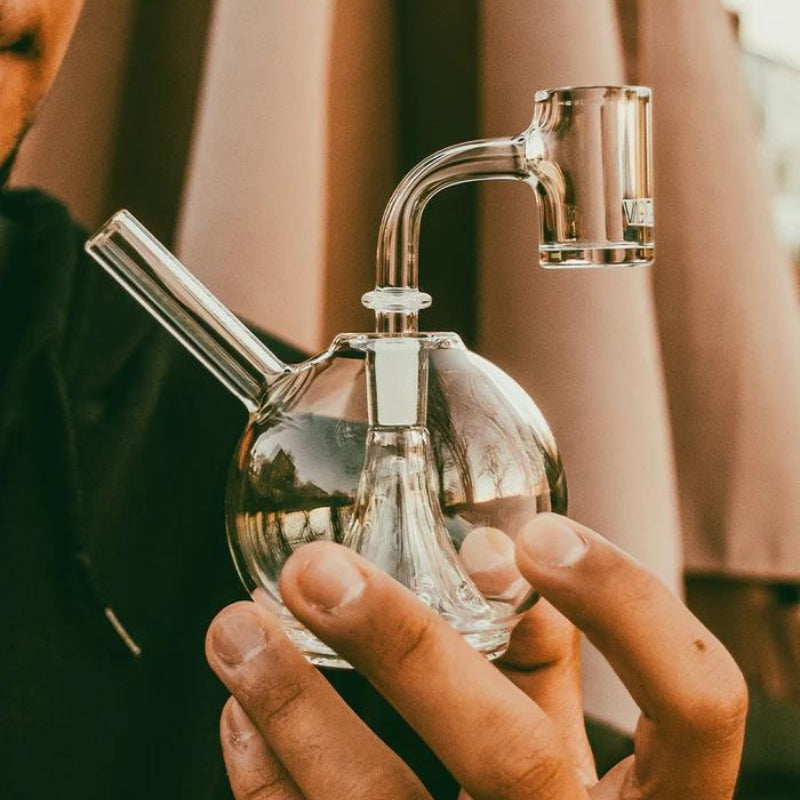 GRAV Eclipse Dab Rig - Clear – Glass Bongs Australia