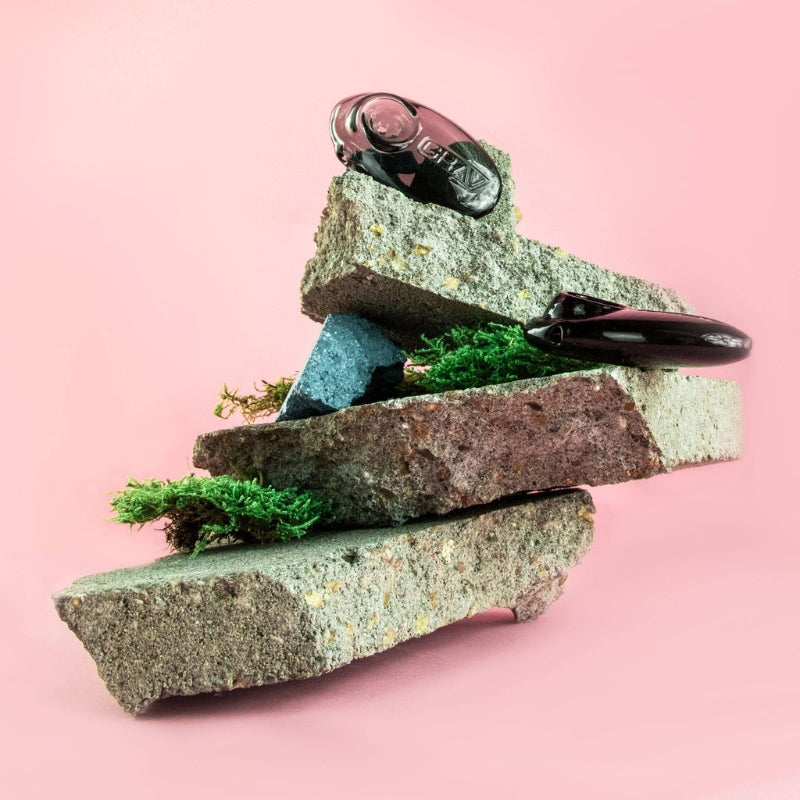 GRAV Pebble Spoon - Teal – Glass Bongs Australia