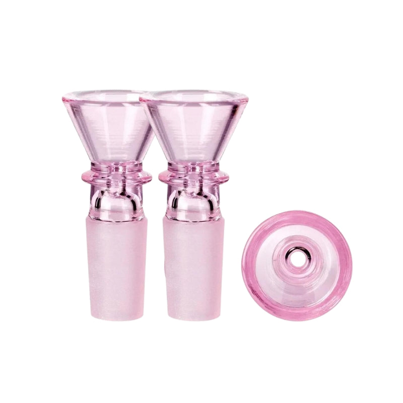 Ribbed Glass Cone Piece 14mm (3 Pack) – Glass Bongs Australia