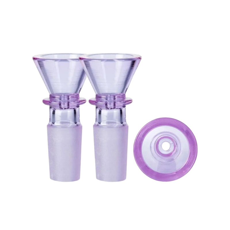 Ribbed Glass Cone Piece 14mm (3 Pack) – Glass Bongs Australia