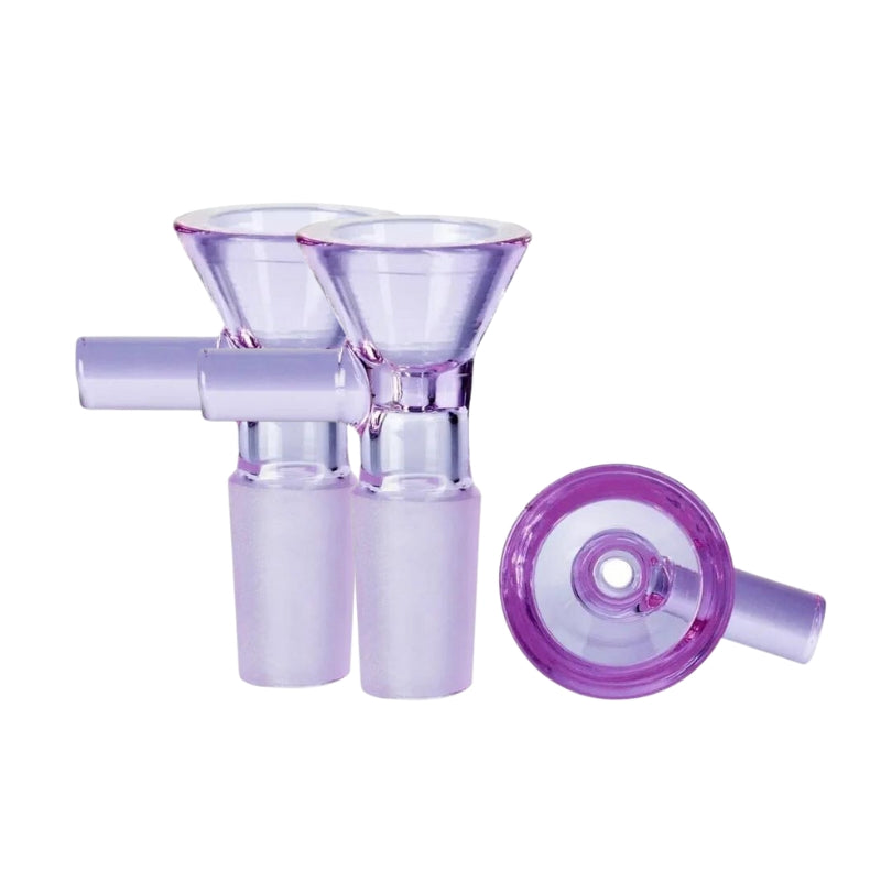 Tab Handle Glass Cone Piece 14mm (3 Pack) – Glass Bongs Australia