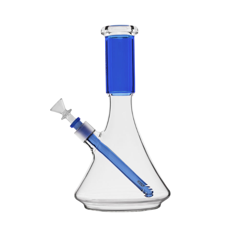 GRAV Deco Beaker Bong 30cm - Blue – Glass Bongs Australia