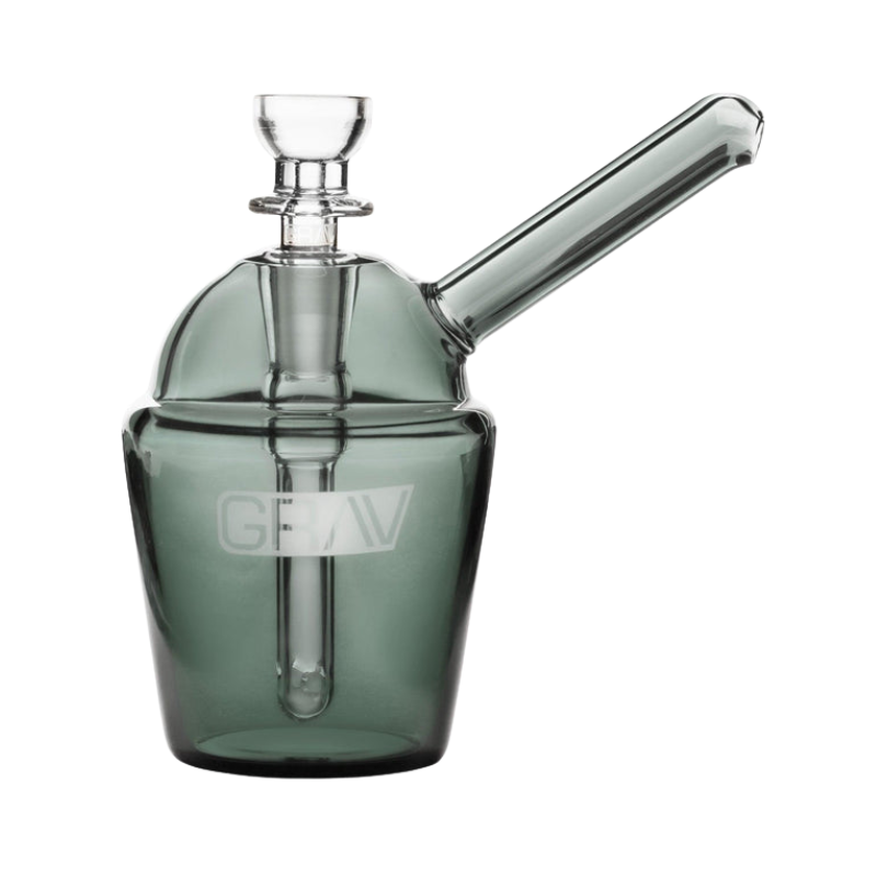 GRAV Slush Cup Pocket Bubbler Bong 12cm - Smoke – Glass Bongs Australia