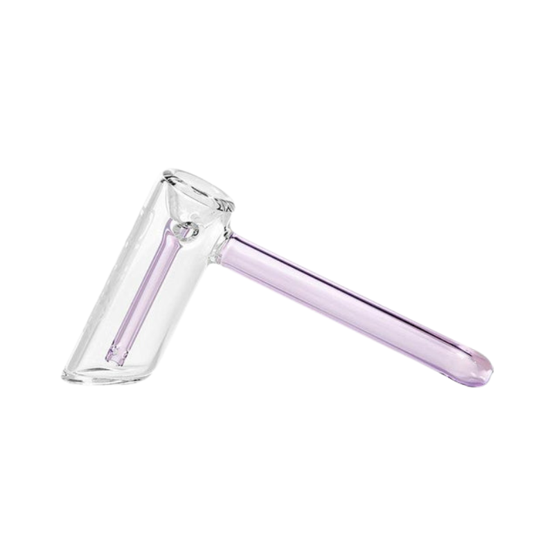 GRAV Mini Hammer Bubbler Bong 13cm - Purple | Glass Bongs Australia
