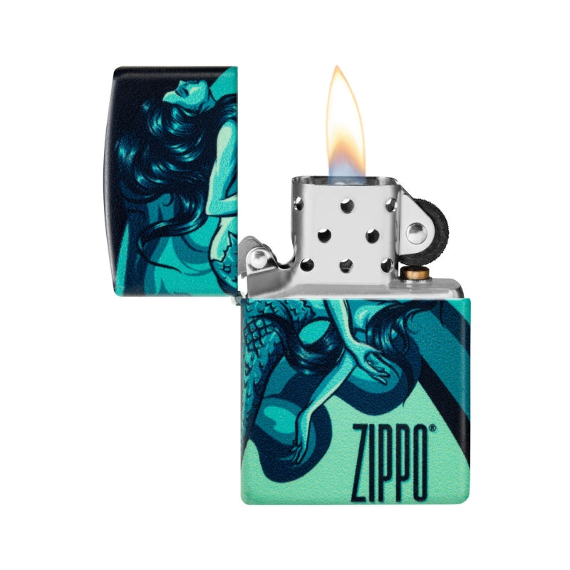 Zippo Mermaid Lighter – Glass Bongs Australia