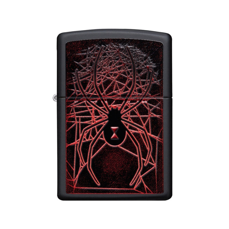 Zippo Spider Matte Black Lighter – Glass Bongs Australia